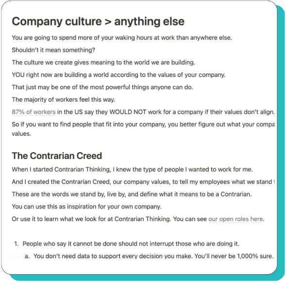 The #1 Reason Your Employees Quit: Your Values